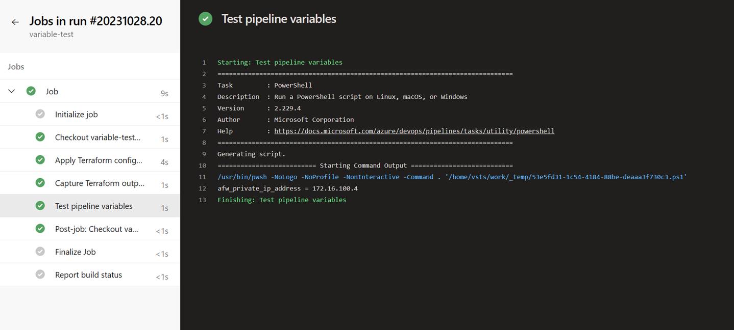 Capturing Terraform Outputs in Azure DevOps (Mk2) | Dave Lee Capturing Terraform Outputs in Azure DevOps (Mk2) | Dave Lee